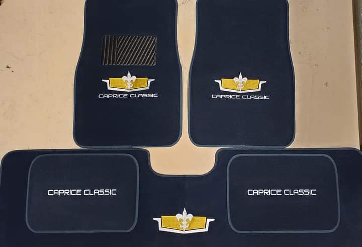 Blue caprice floor mats store